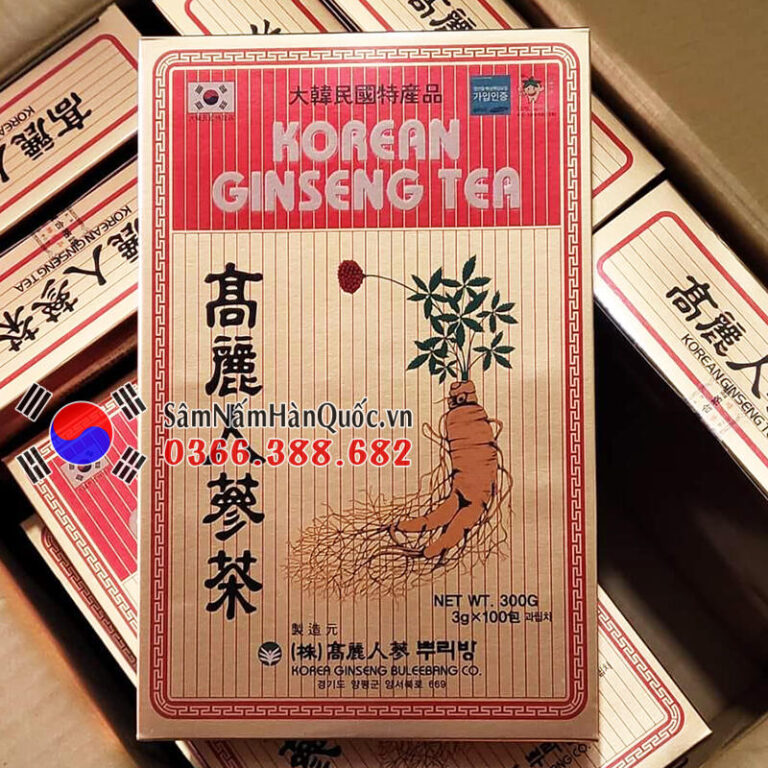 12+ Trà Sâm Hàn Quốc thơm ngon thư thái chính hãng