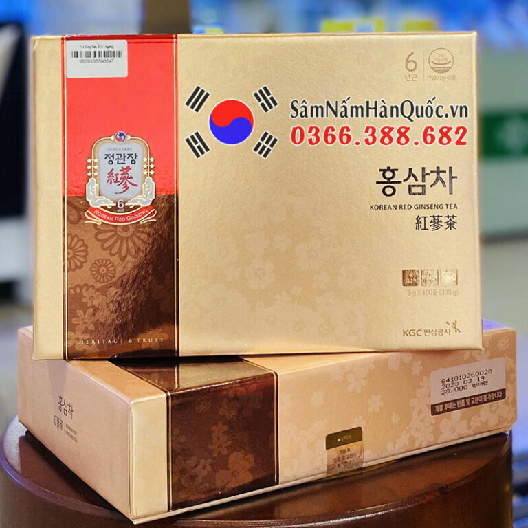 12+ Trà Sâm Hàn Quốc thơm ngon thư thái chính hãng