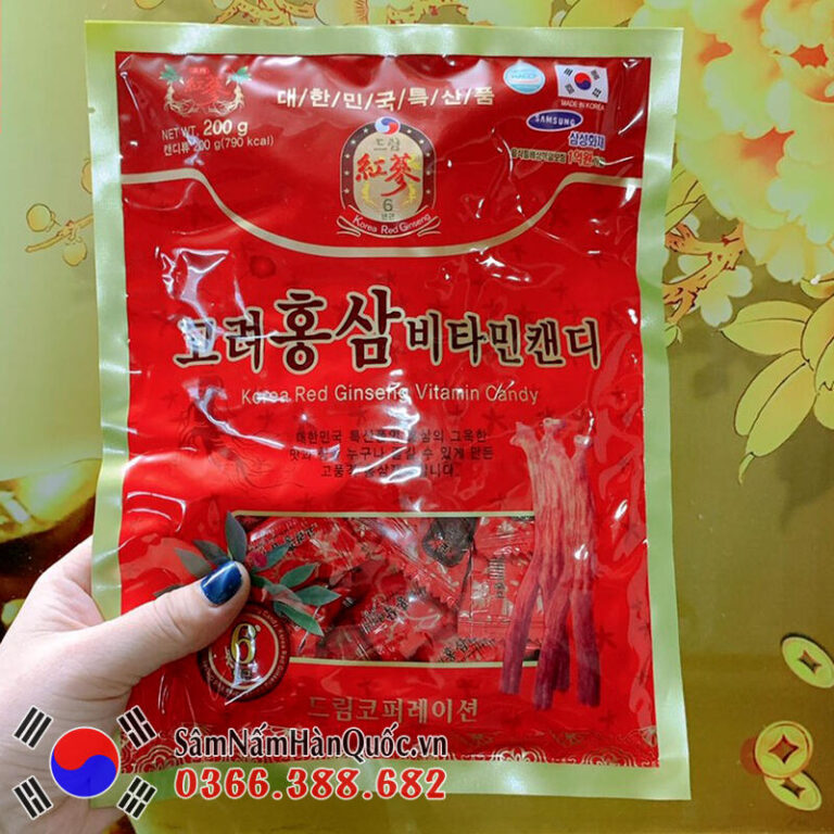 36+ Kẹo Sâm Hàn Quốc chính hãng ngon bổ rẻ, MUA NGAY!